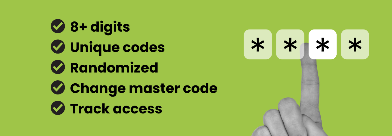 Best Practices for Self Storage Gate Codes