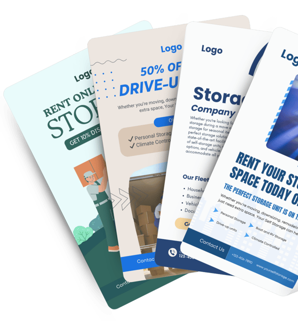 Self Storage Marketing Flyer Templates