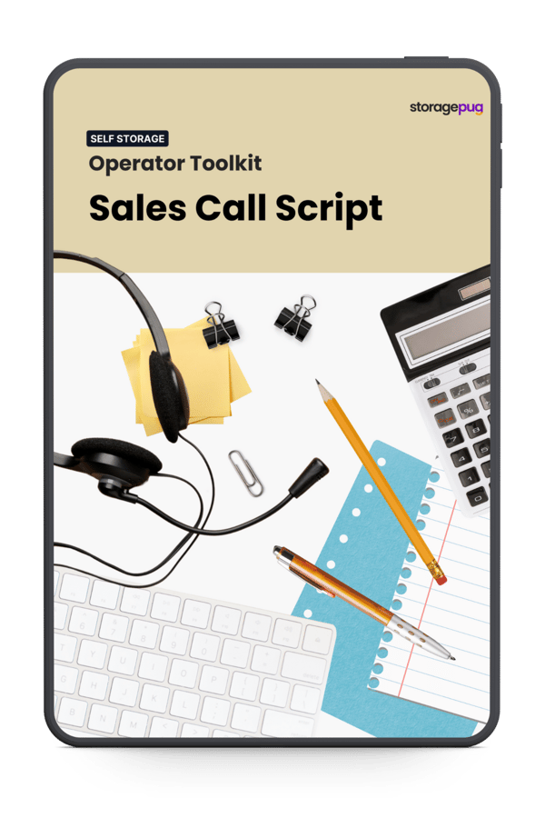 Self Storage Sales Call Script | StoragePug