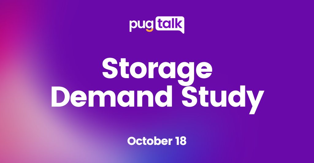 PugTalk: Storage Demand Study